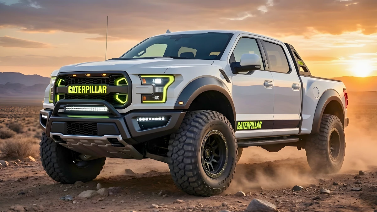 2026 Caterpillar Pickup V2: Diesel Muscle, 4x4 Capability, Rugged Steel ...