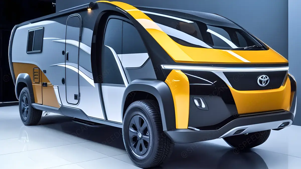 2026 Toyota Hiace Camper: Modern Luxury Van, Hybrid Power, Off-Road ...